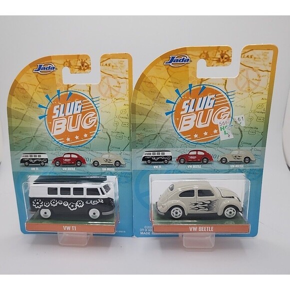 Jada | Toys | Jada Toys Punch Buggy Lot Slug Bug Volkswagen Beetle Vw T ...